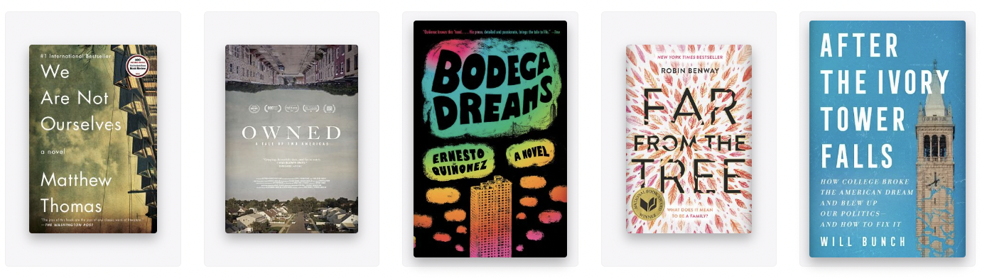 55+ Books for Your Next American Dream Unit for High School ELA ...