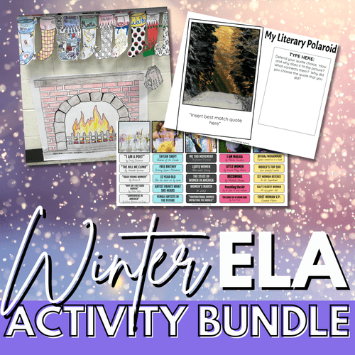 Winter Activities — Mud and Ink Teaching