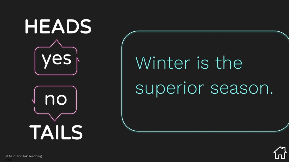 Winter Activities — Mud and Ink Teaching