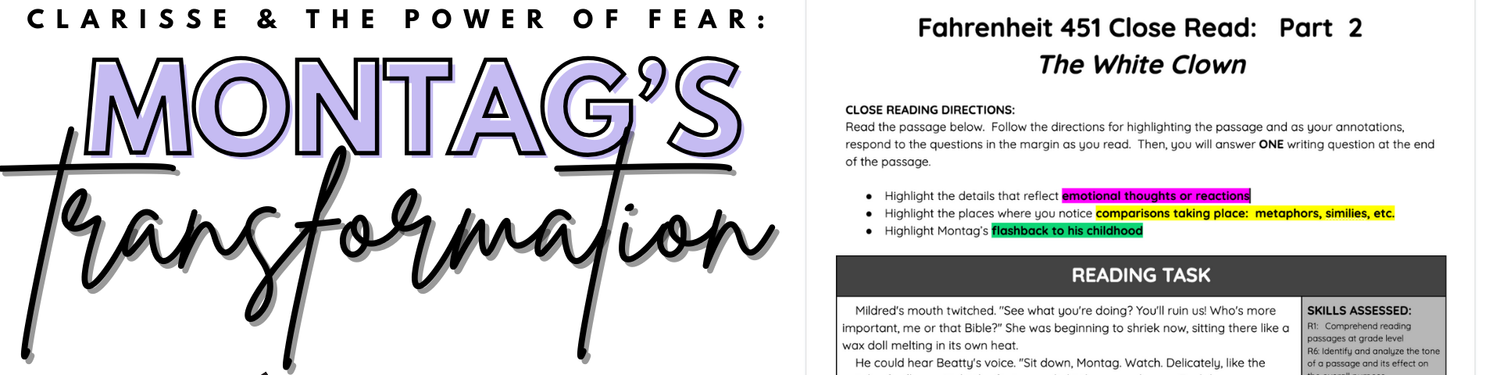 5 Ways to Look at the Magic of Clarisse in your Fahrenheit 451 Unit ...