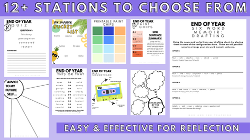 End of Semester Ideas for ELA — Mud and Ink Teaching
