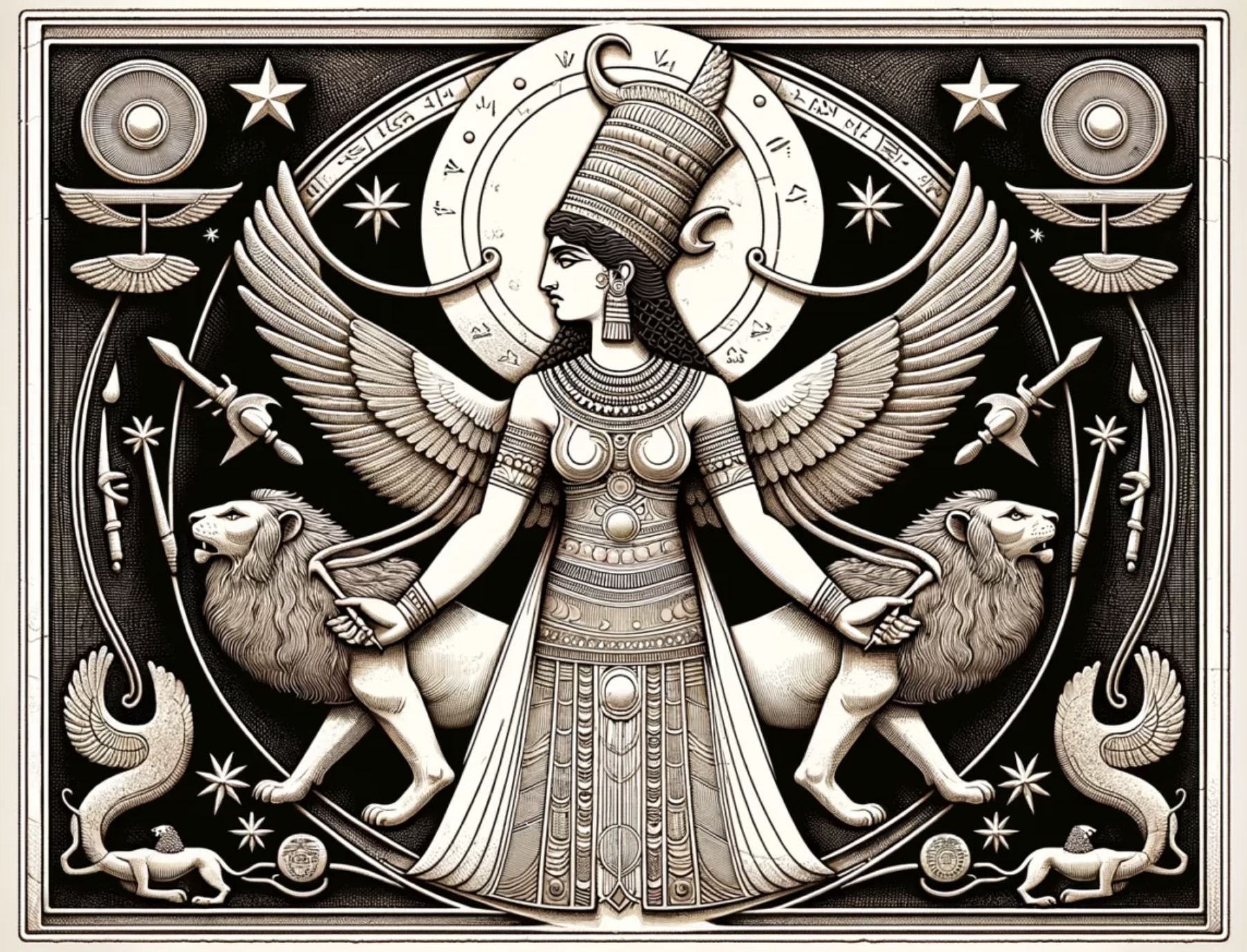 Who Was Inanna? The Queen of Heaven, Her Descent to the Underworld ...