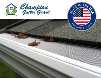Leaf Relief & Champion Gutter Guards — Evans Quality Roofing