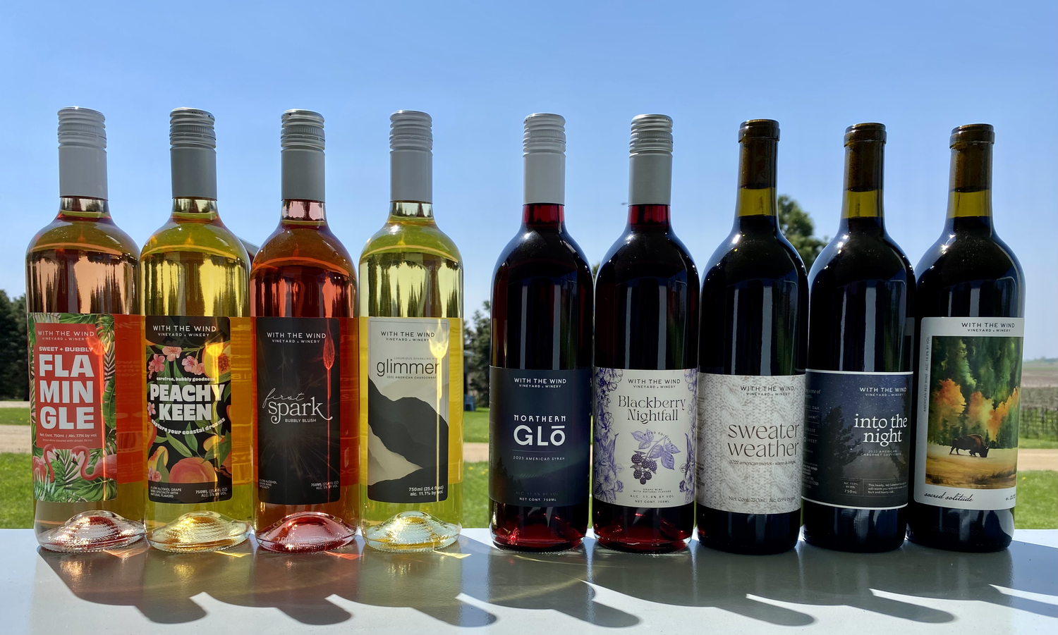Wholesale Information — With the Wind Vineyard & Winery