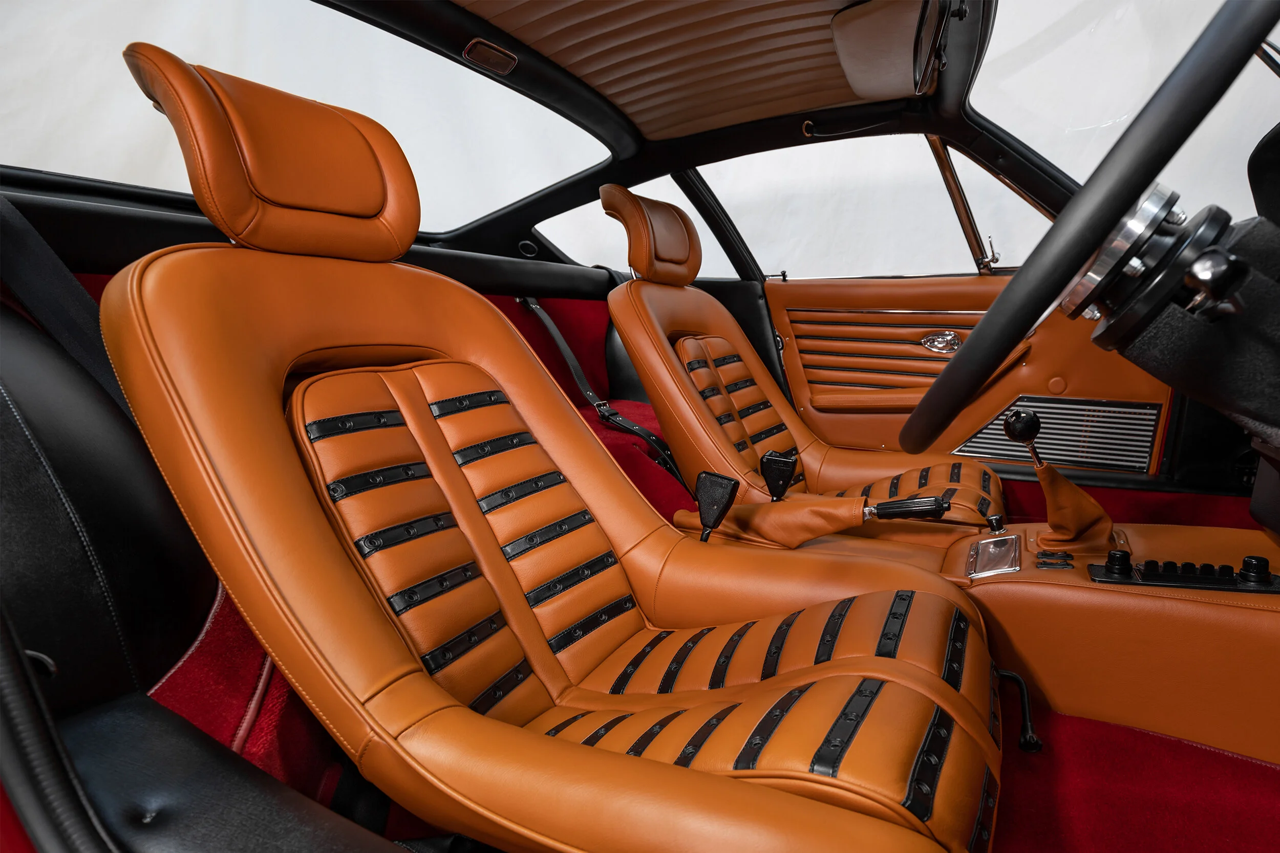 Ferrari Daytona Interior — O'Rourke Coachtrimmers & Supplies
