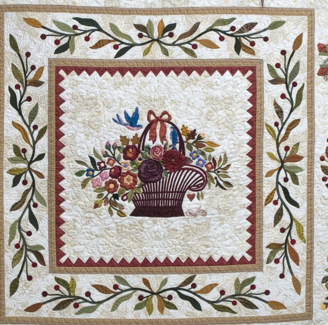Traditional Applique Quilts — Sandra Mollon Quilts