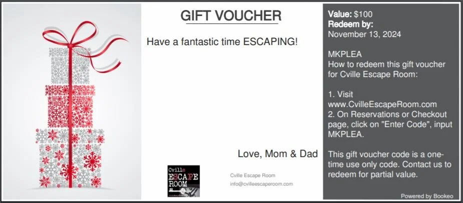 Cville Escaper Room GIFTS — Cville Escape Room