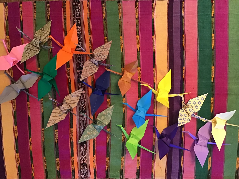 1000 Paper Cranes Hanging