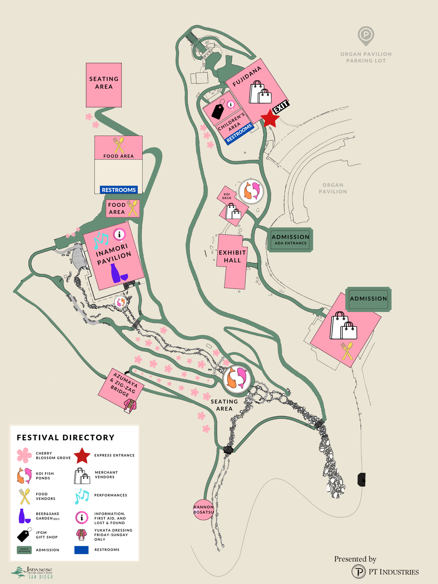 CBF Map — Japanese Friendship Garden