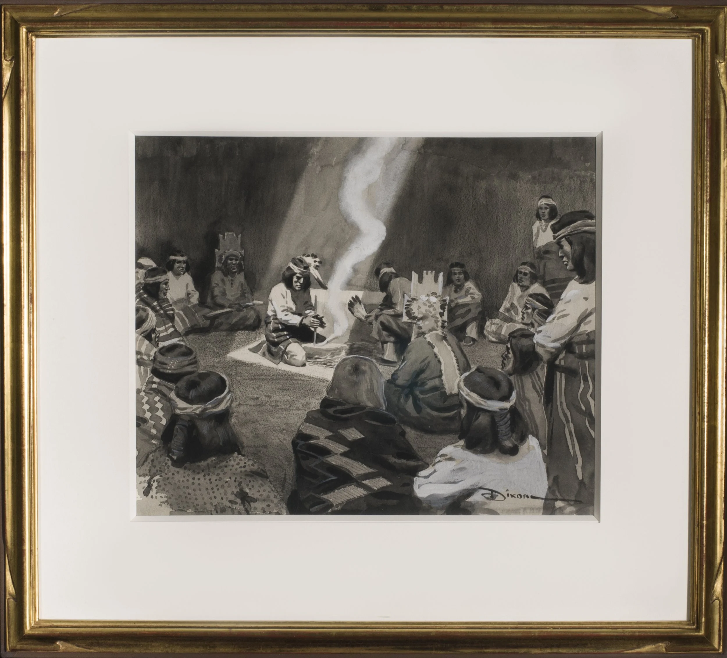 Maynard Dixon - Hopi Ceremonial — Maxwell Alexander Gallery