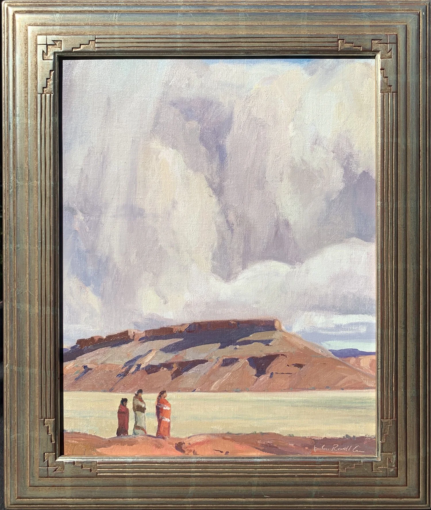 G. Russell Case - Calm Before the Storm — Maxwell Alexander Gallery