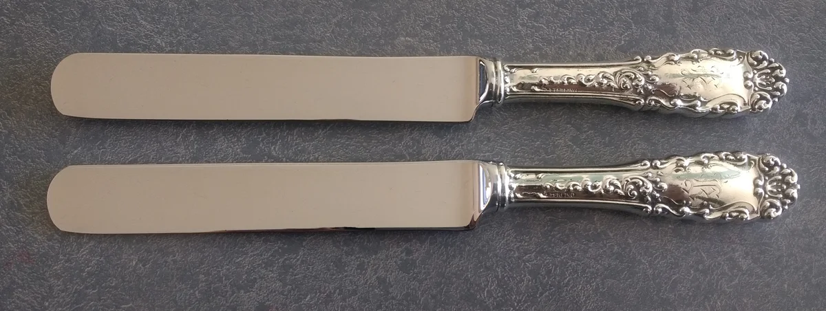 Replace old rusty or broken knife blades to restore your sterling ...