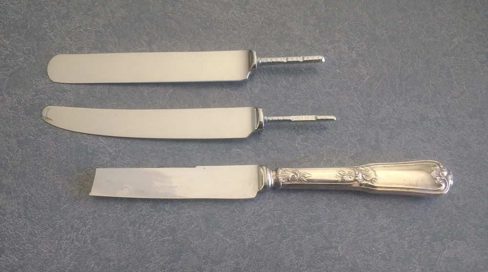 Replace old rusty or broken knife blades to restore your sterling ...