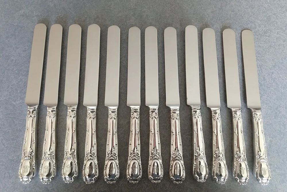 Replace old rusty or broken knife blades to restore your sterling ...