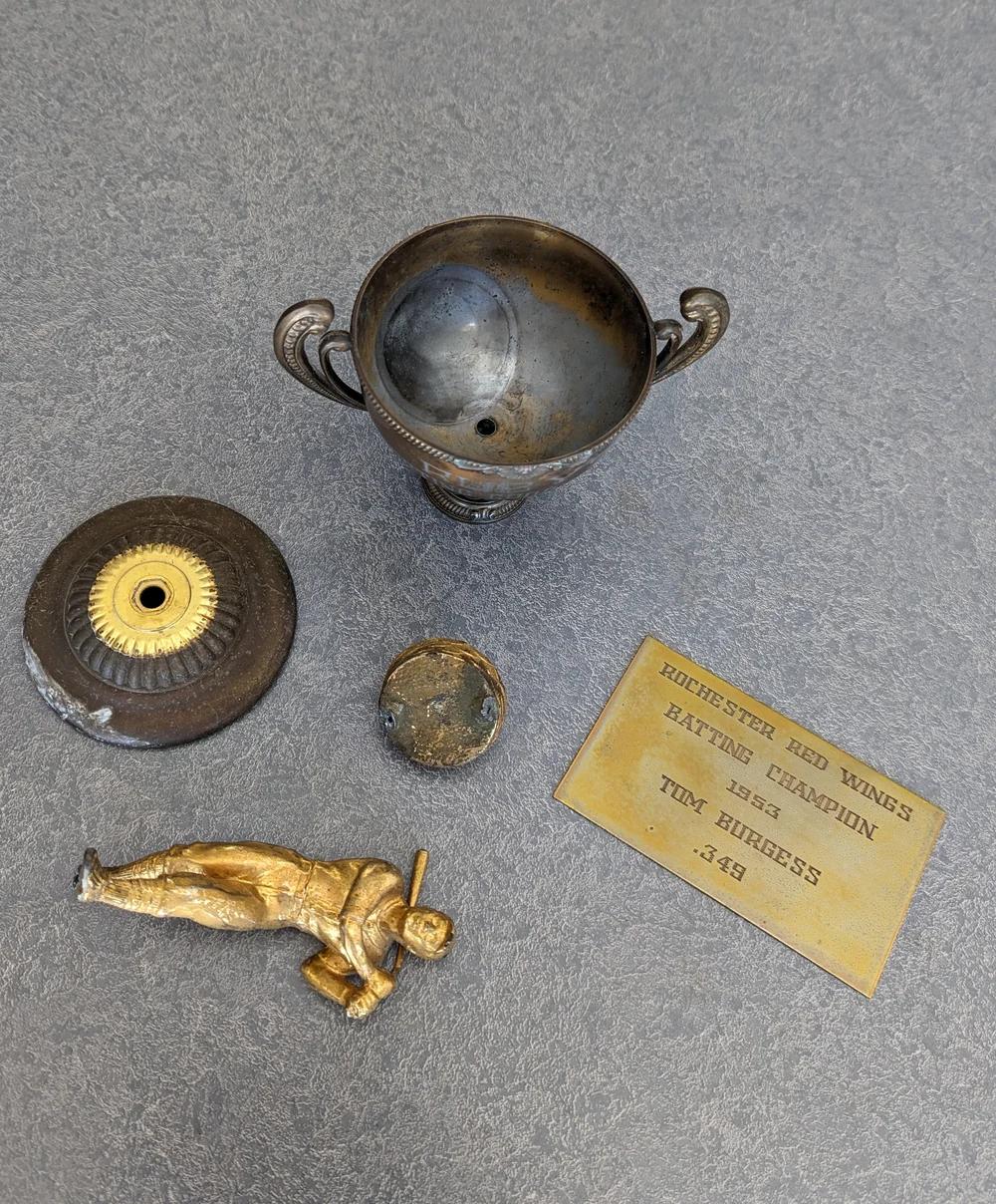 Repairing Athletic Figure Trophies — Harriete Estel Berman