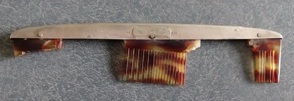 Dresser Set Sterling Silver Combs — Harriete Estel Berman