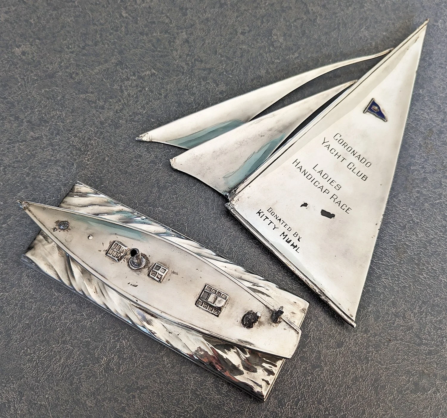 Vintage Silverplate Trophy Repairs — Harriete Estel Berman