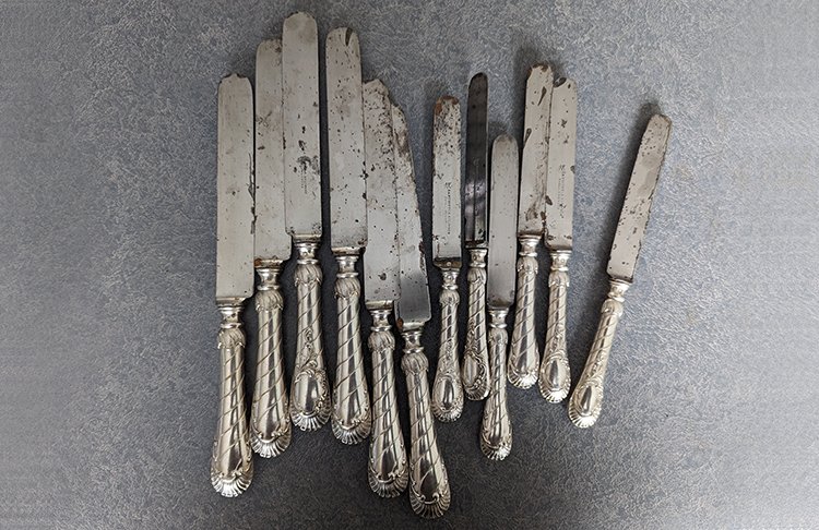 Replace old rusty or broken knife blades to restore your sterling ...