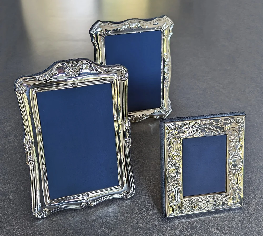 Restoration Sterling Silver Picture Frames — Harriete Estel Berman
