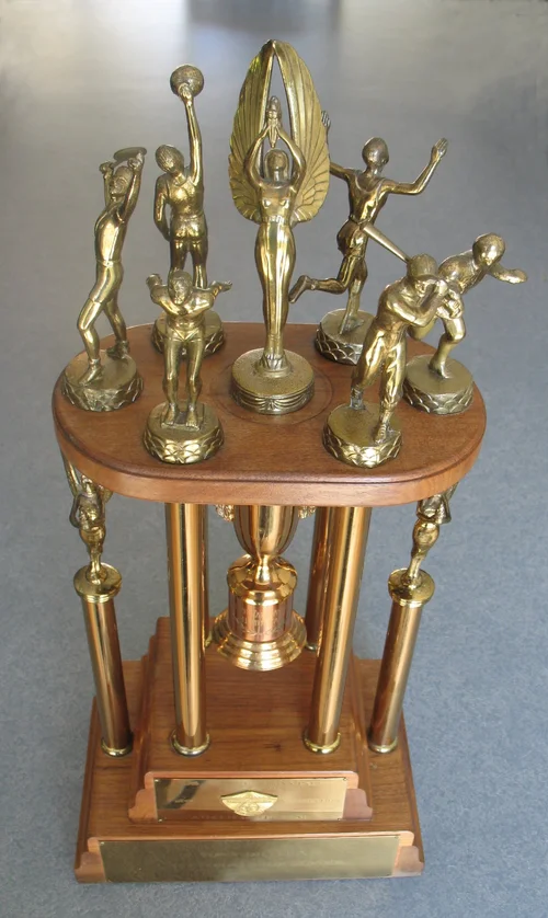 Repairing Athletic Figure Trophies — Harriete Estel Berman