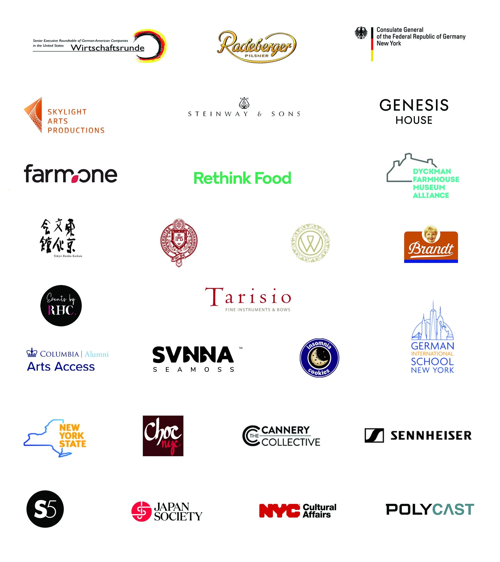 2023 Sponsors & Partners — Chelsea Music Festival