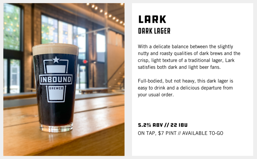 What's Behind the Bar — Inbound BrewCo