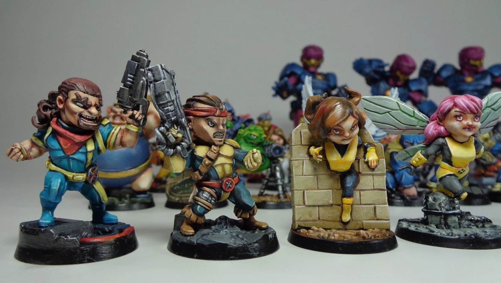 Some Exhibition Quality X-Men United — Paintedfigs Miniature Painting ...