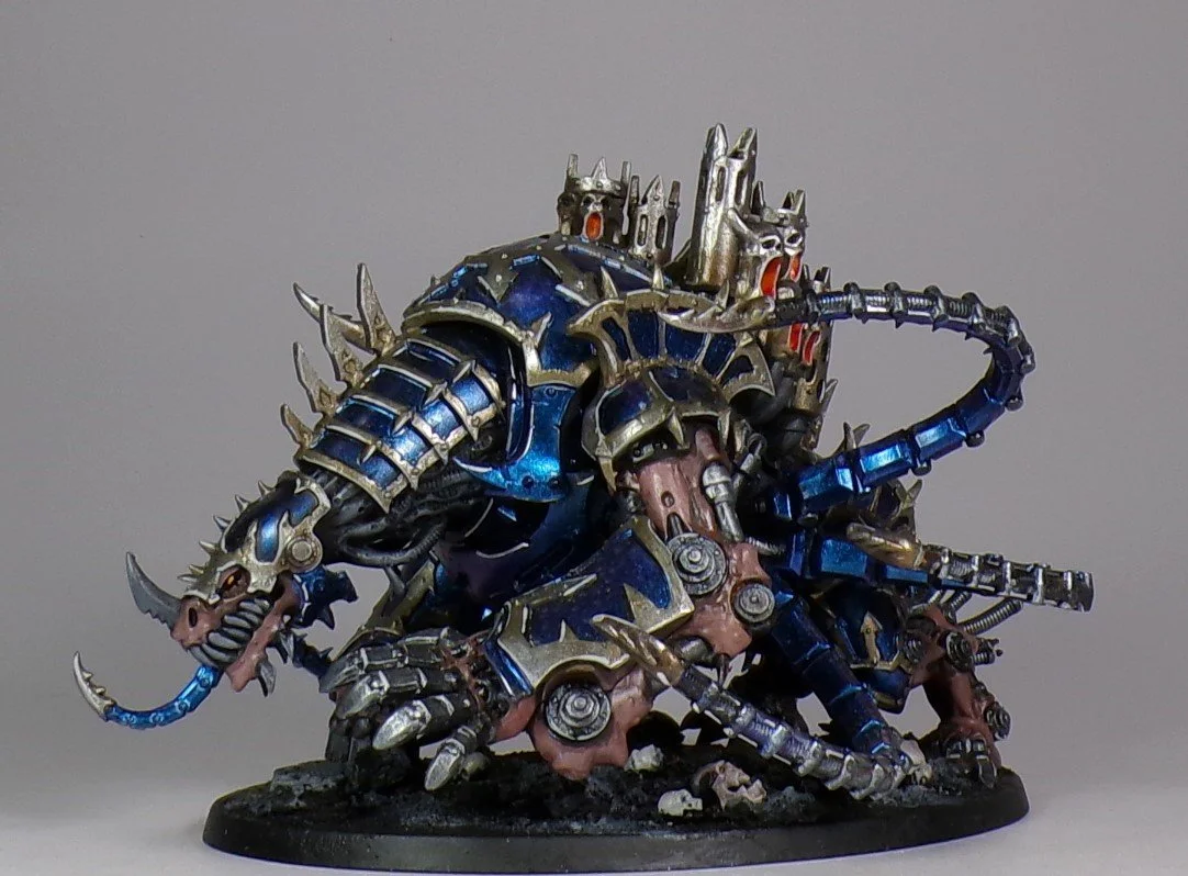 Color Shifting 40k Chaos Night Lords — Paintedfigs Miniature Painting ...