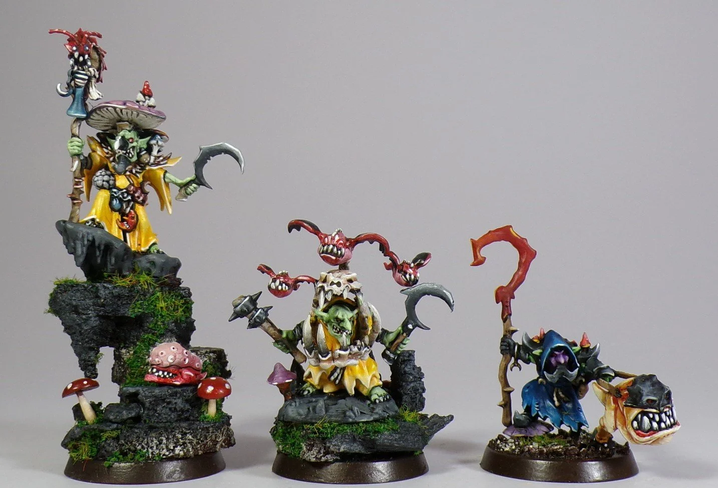 Troggoths and Gitz: Mad Colors for Mad Figures — Paintedfigs Miniature ...