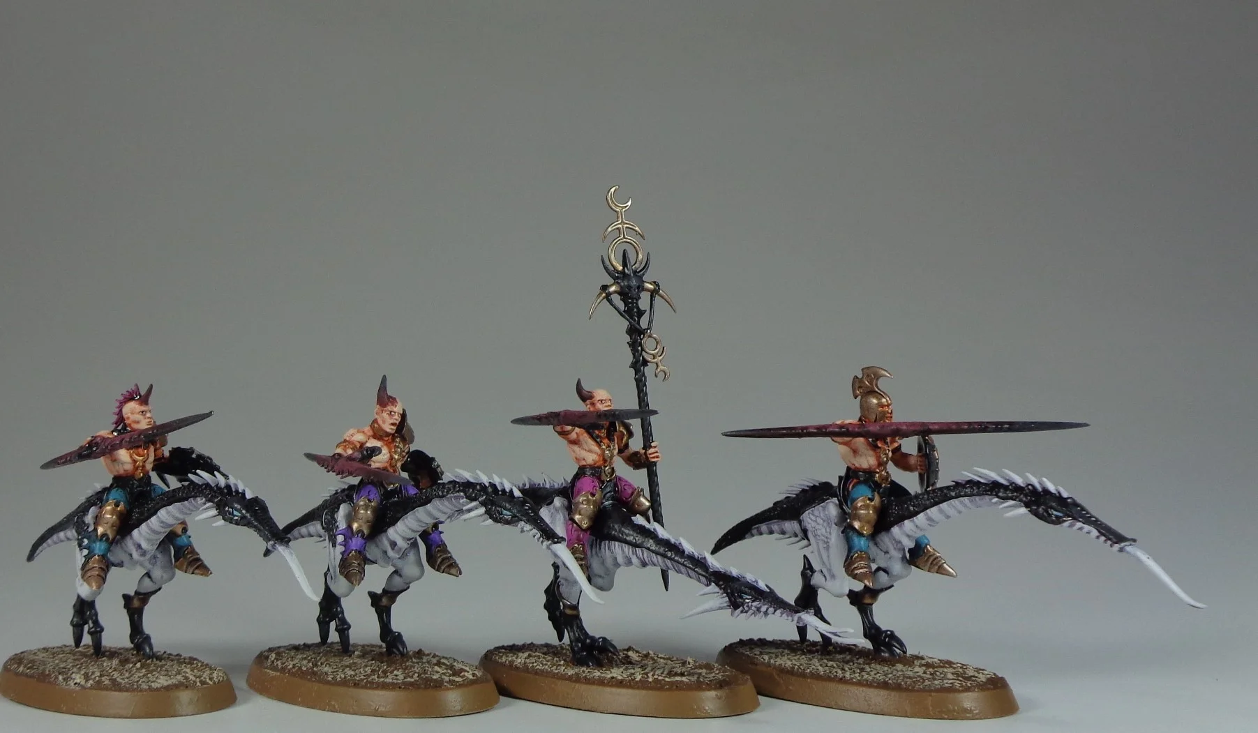 GW's New Slaanesh Daemons, Painted — Paintedfigs Miniature Painting Service