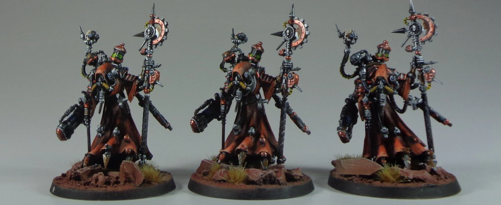 Oh My Omnissiah! Adeptus Mechanicus Painting — Paintedfigs Miniature ...