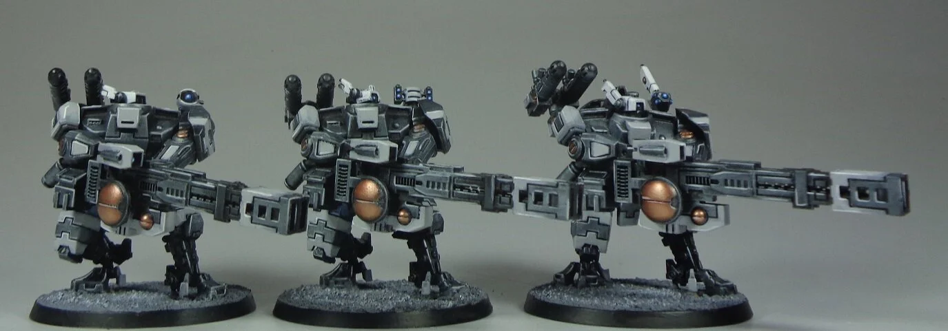 Tau and Kroot — Paintedfigs Miniature Painting Service