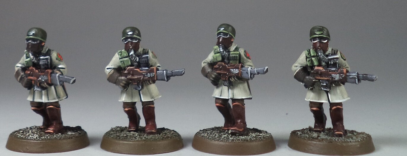Imperial Guard Astra Militarum — Paintedfigs Miniature Painting Service