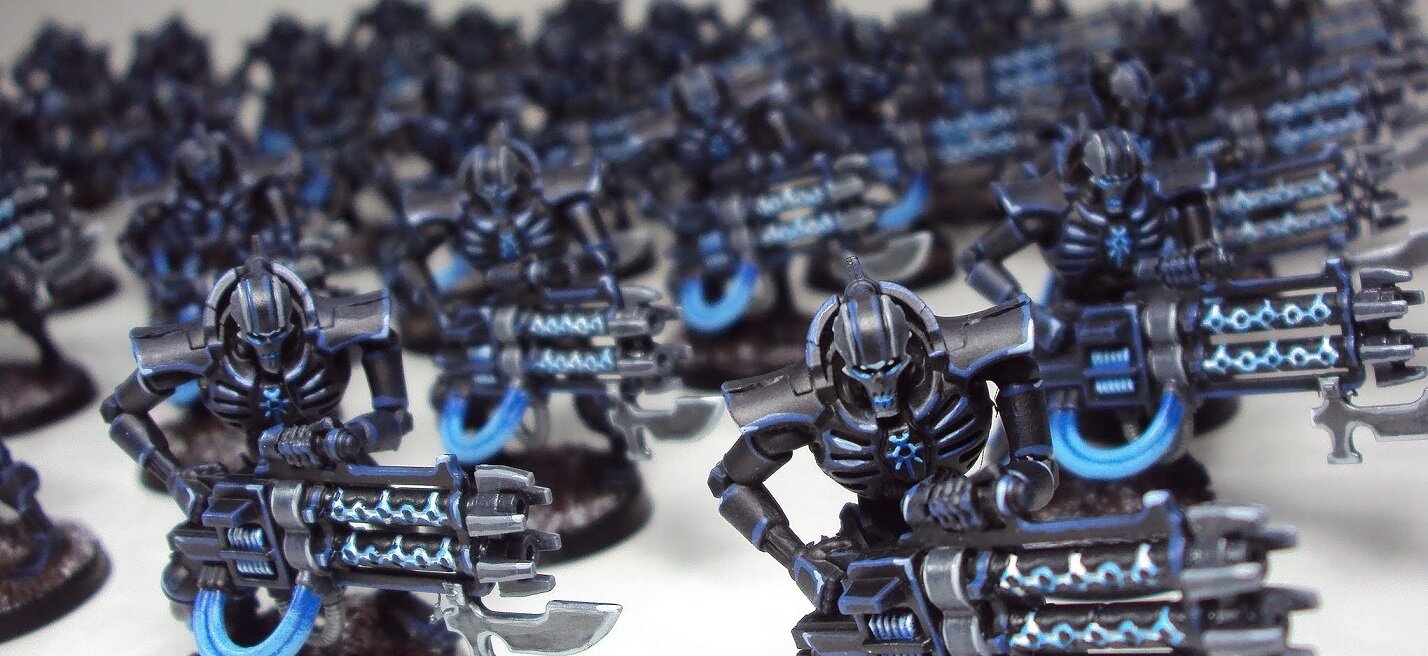 Necrons — Paintedfigs Miniature Painting Service
