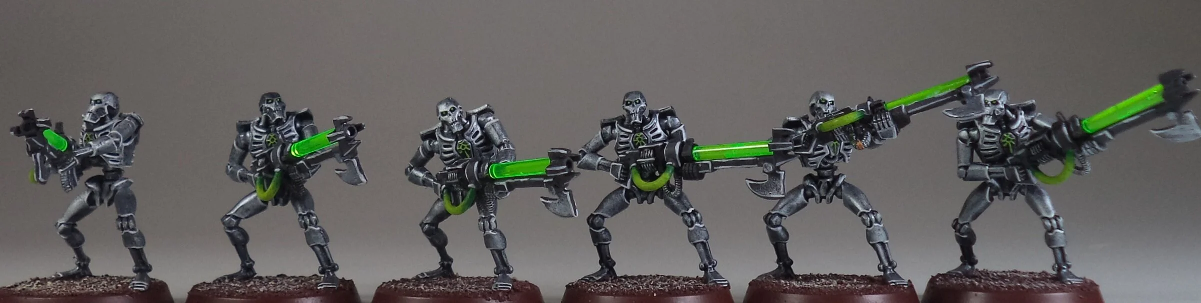 Necrons — Paintedfigs Miniature Painting Service