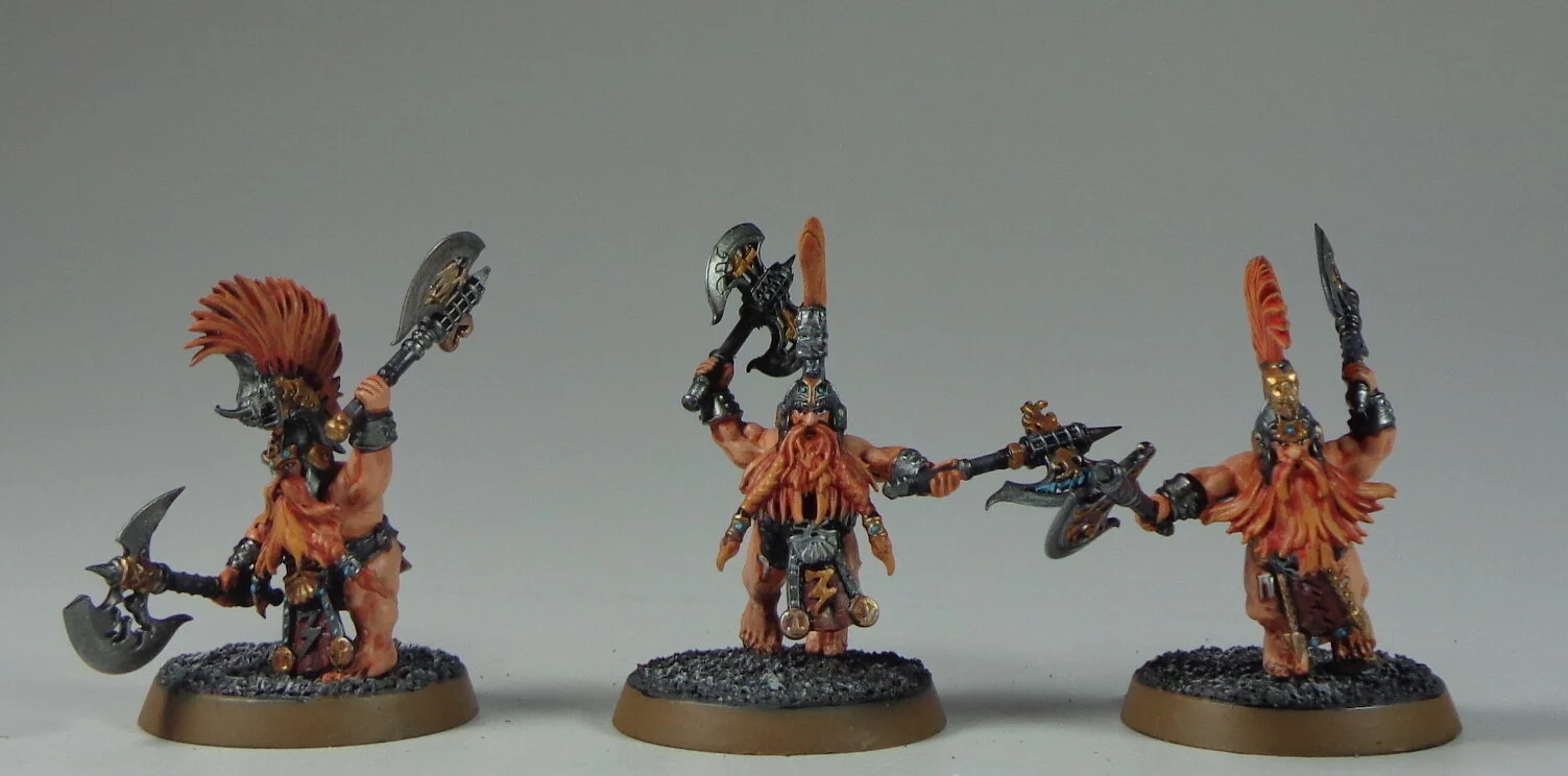 Age of Sigmar: Painting Some Fyreslayers Miniatures — Paintedfigs ...