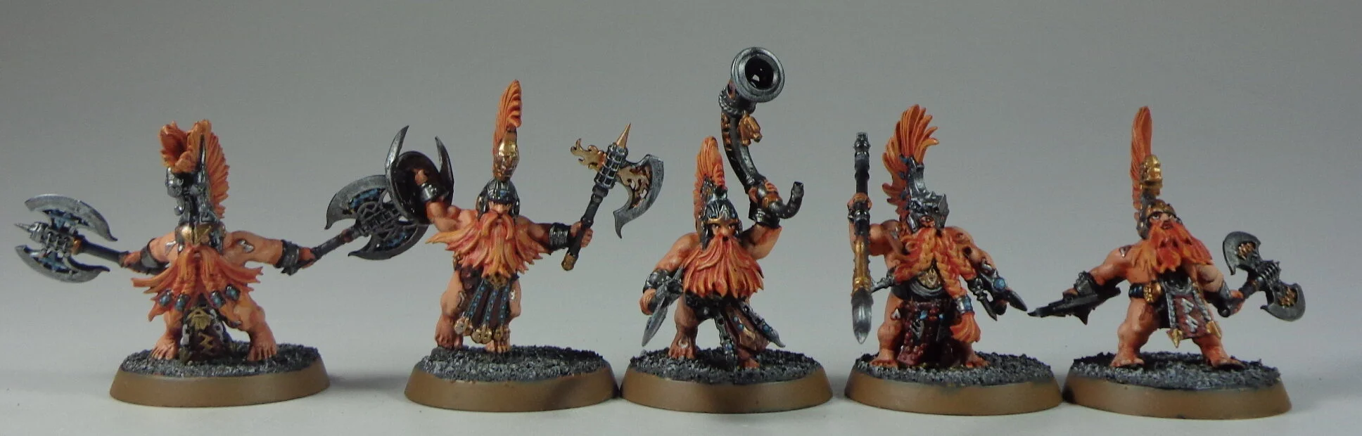 Age of Sigmar: Painting Some Fyreslayers Miniatures — Paintedfigs ...