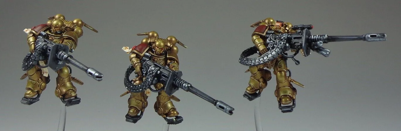 40k: Some Primaris Space Marines Miniature Painting — Paintedfigs ...