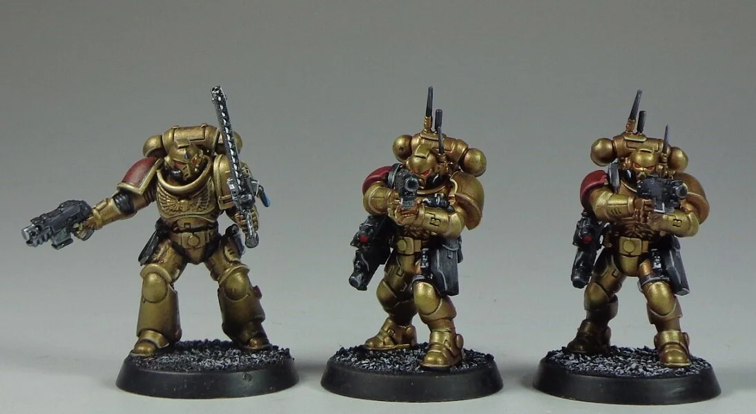 40k: Some Primaris Space Marines Miniature Painting — Paintedfigs ...