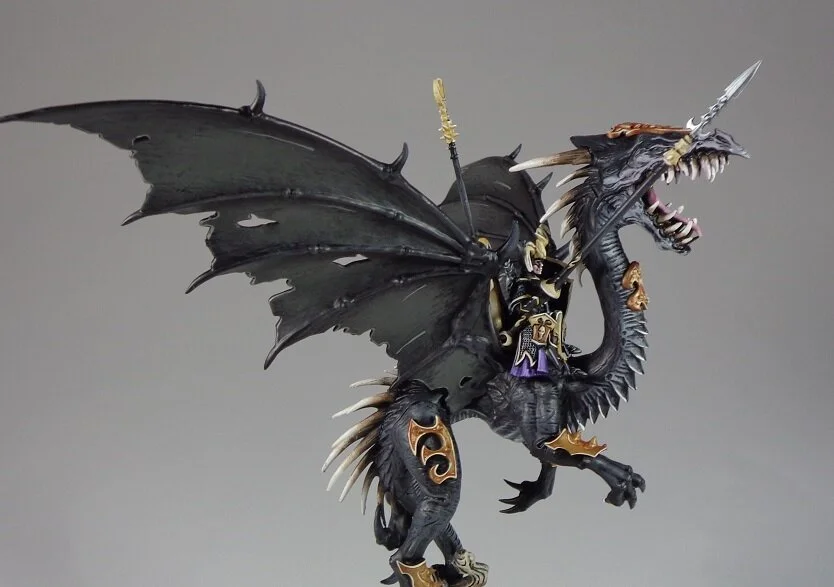Warhammer Fantasy: Painting Dark Elves — Paintedfigs Miniature Painting ...