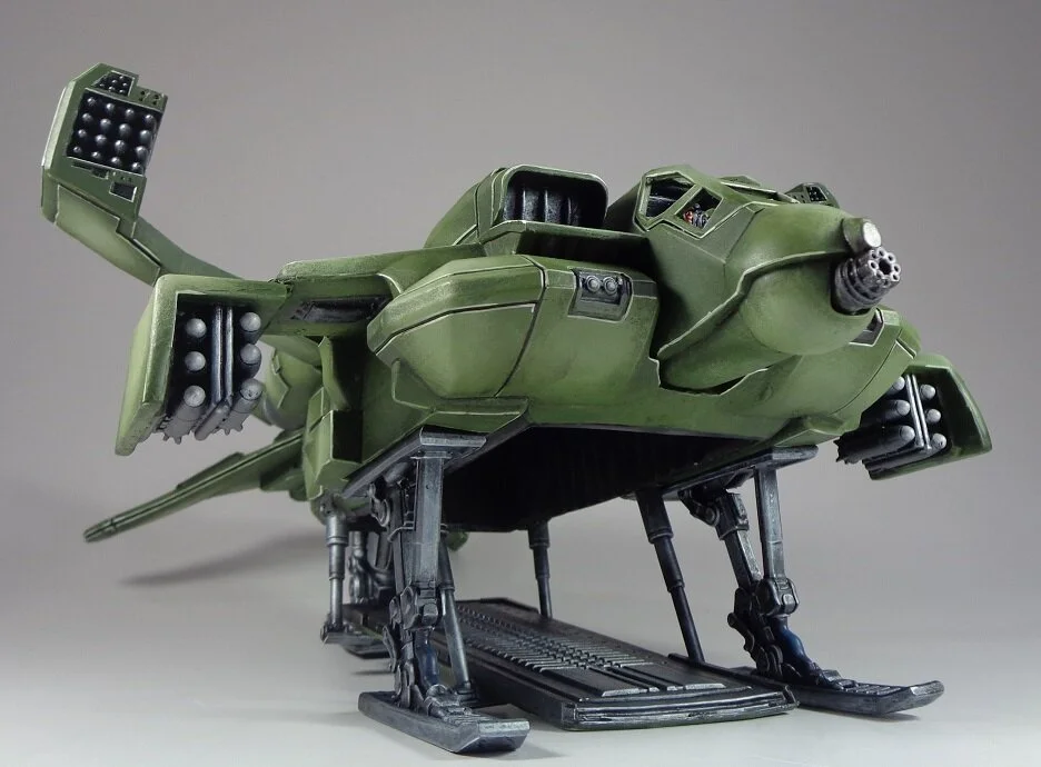 Painting the Prodos Games Aliens Vs. Predator Dropship — Paintedfigs ...