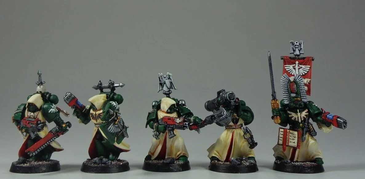 Standard Quality Dark Angels — Paintedfigs Miniature Painting Service