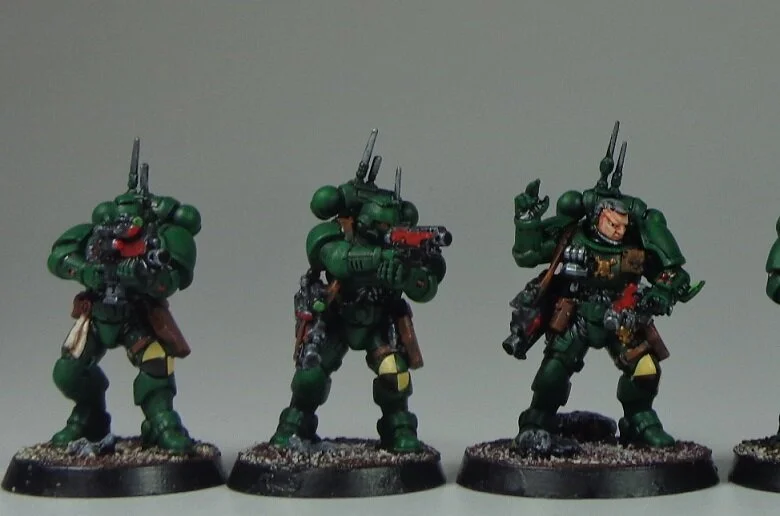 Standard Quality Dark Angels — Paintedfigs Miniature Painting Service