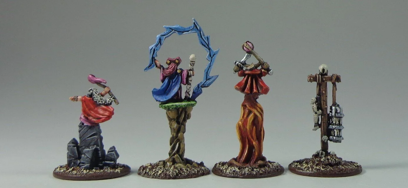 Painting 10mm: Warmaster Chaos — Paintedfigs Miniature Painting Service