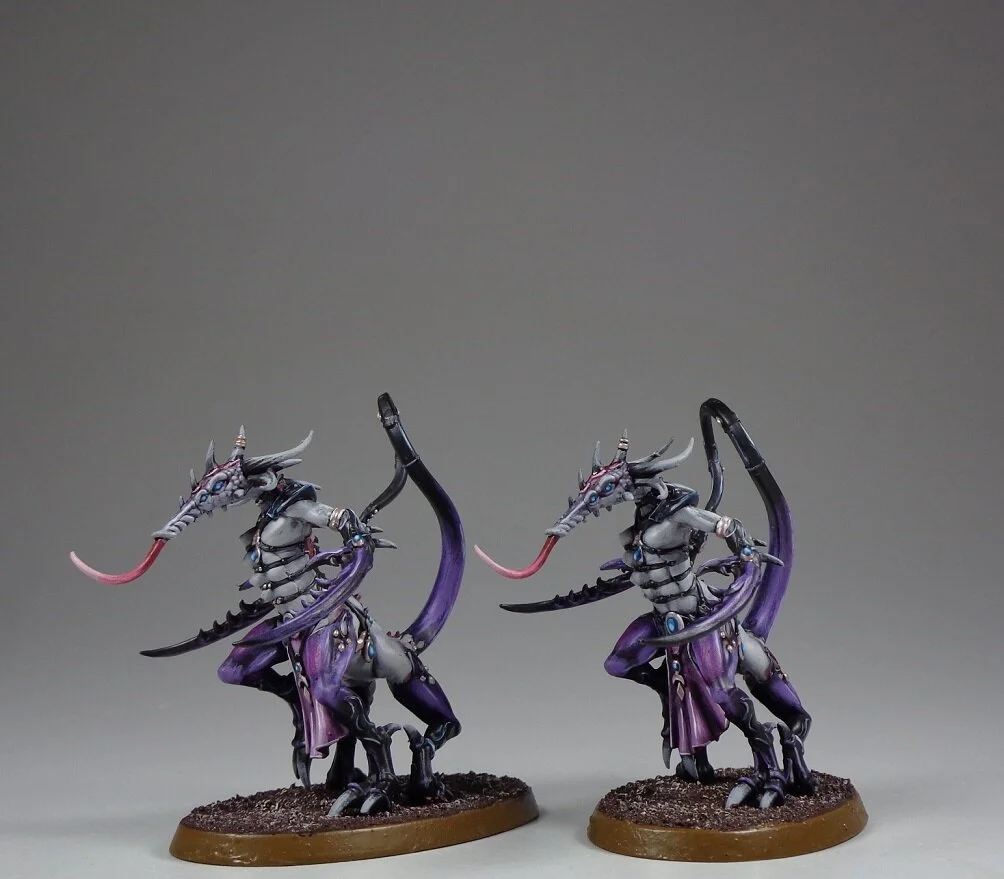 Slaanesh Daemons, Painted to Our Highest Quality — Paintedfigs ...