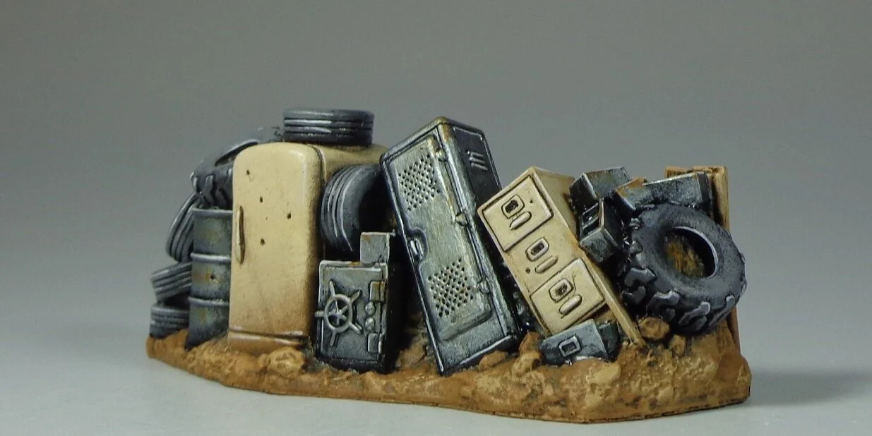 Weathering, Rust, Squalor: Painting Fallout Miniatures — Paintedfigs ...