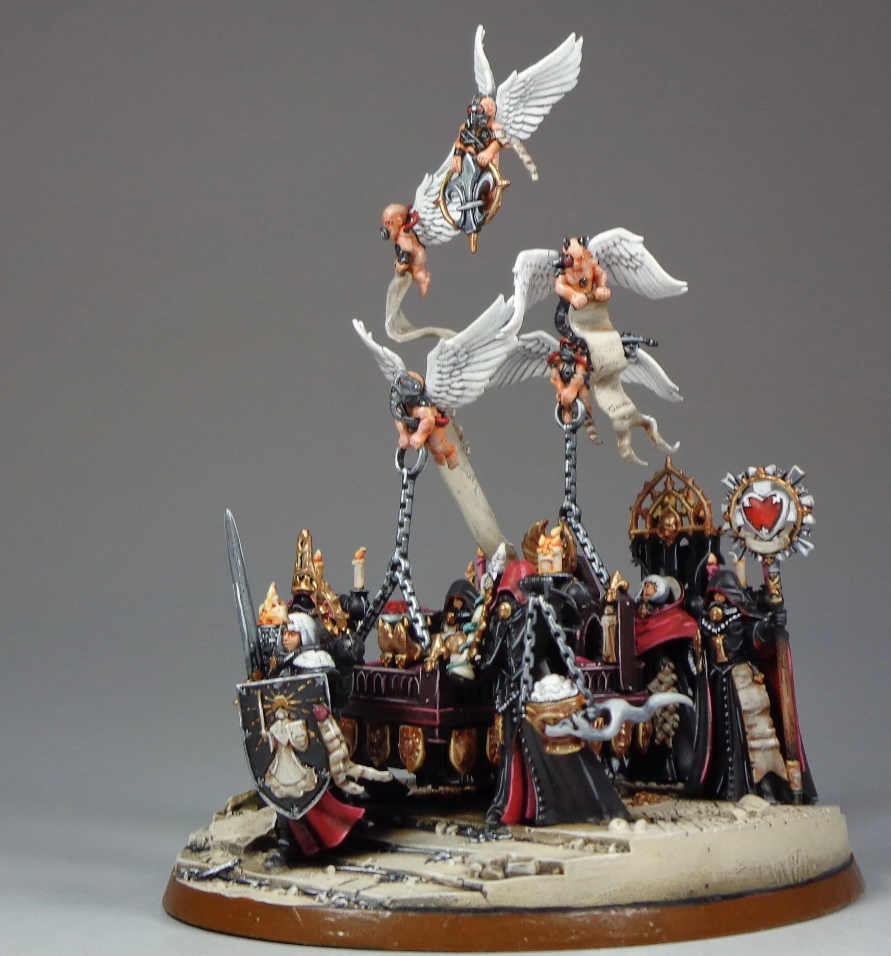 More Sisters of Battle Painting — Paintedfigs Miniature Painting Service