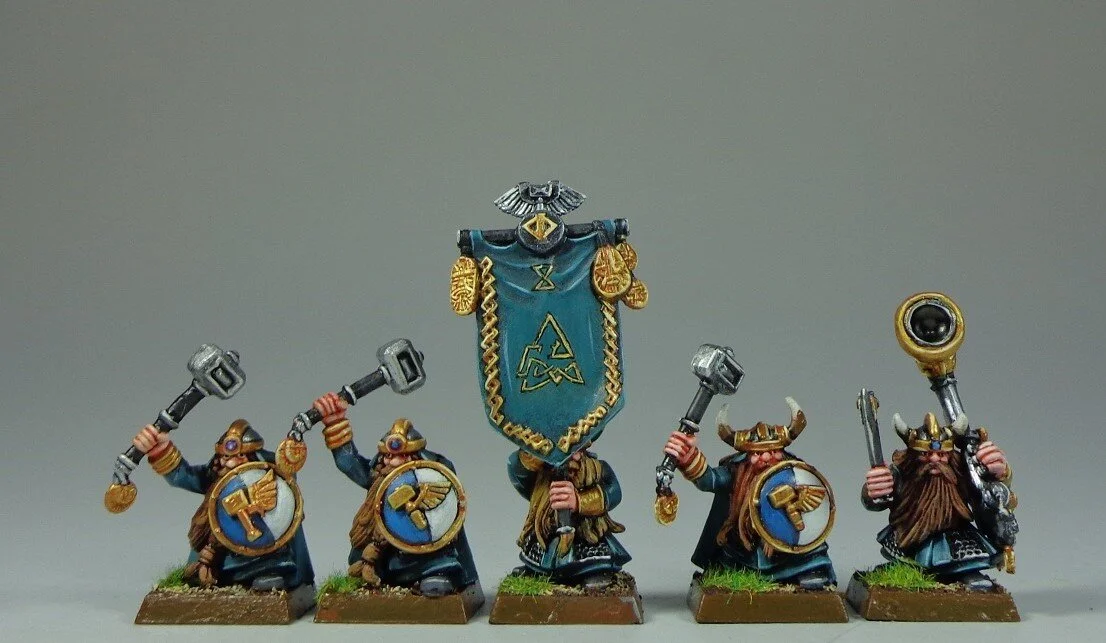 Toys Miniature Toys Warhammer Fantasy Age of Sigmar Army Dwarf ...