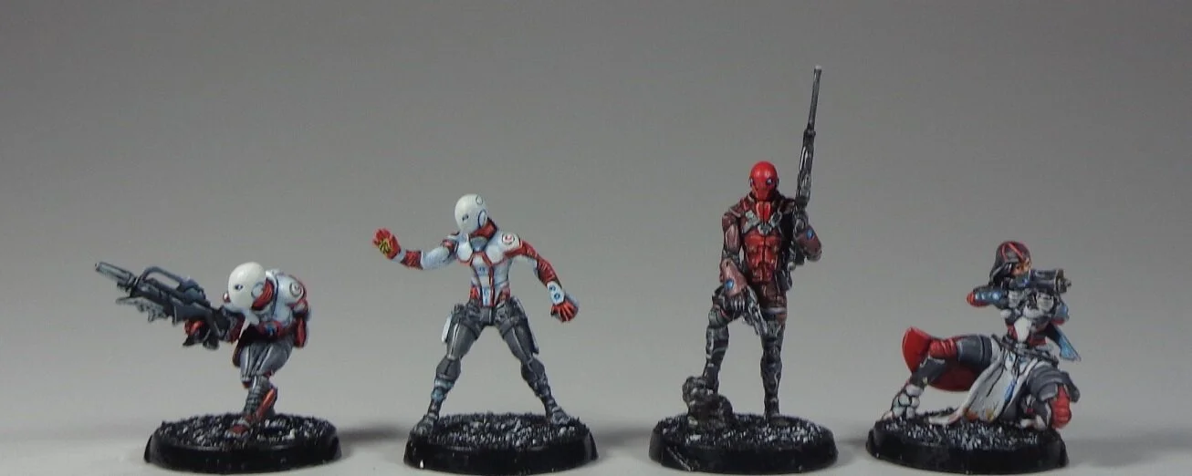 Infinity Wargame Miniature Painting Service — Paintedfigs Miniature ...