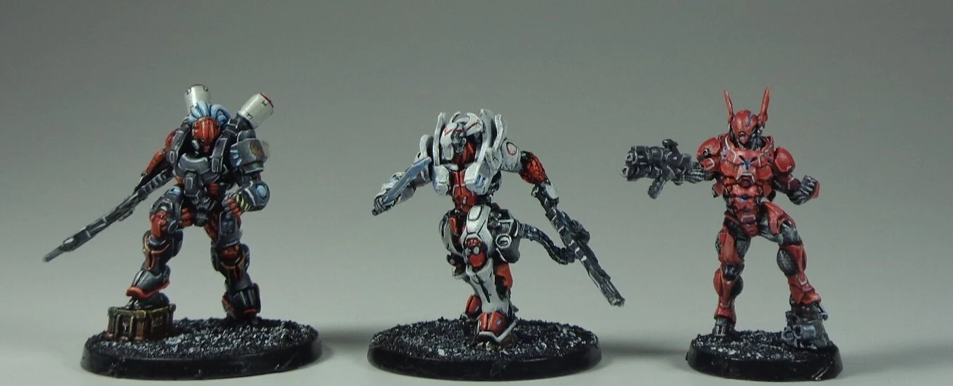 Infinity Wargame Miniature Painting Service — Paintedfigs Miniature ...
